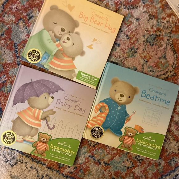 Toys | Hallmark Cooper The Interactive Teddy Bear Books | Poshmark